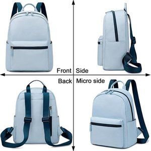 Bags | Mini Backpack Women Girls Blue | Poshmark